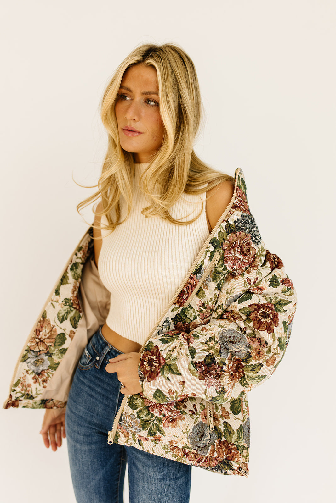 isabel quilted floral jacket *restocked* – shop zoco