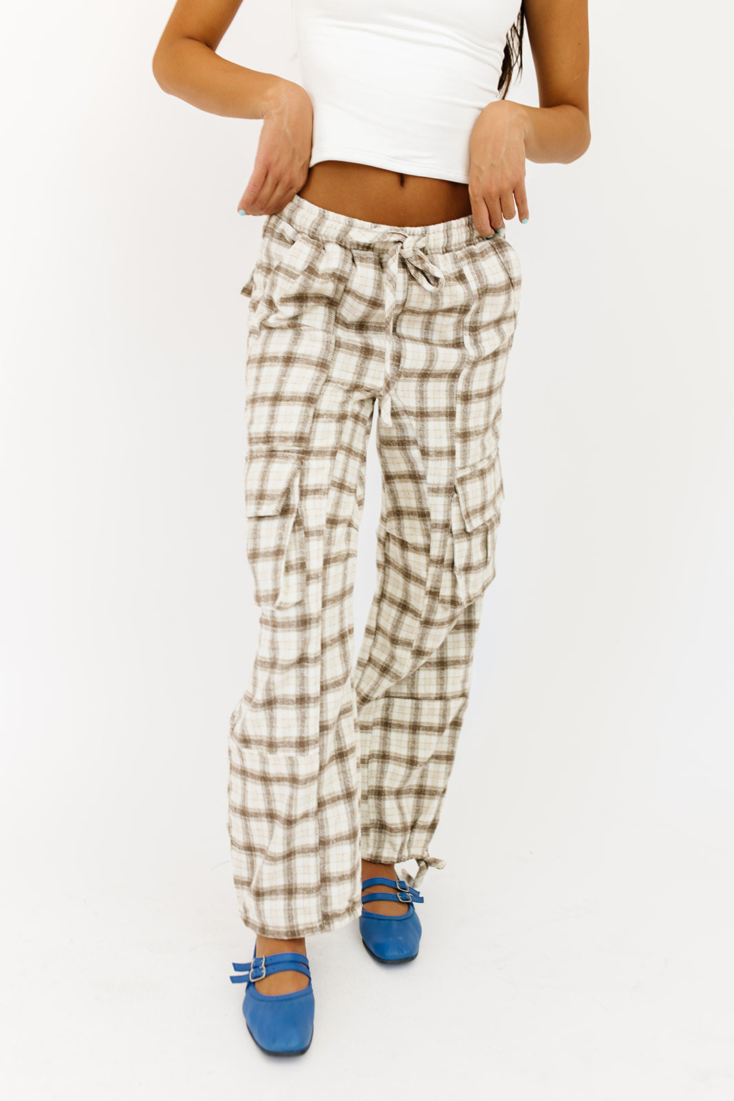 brady plaid pants – shop zoco