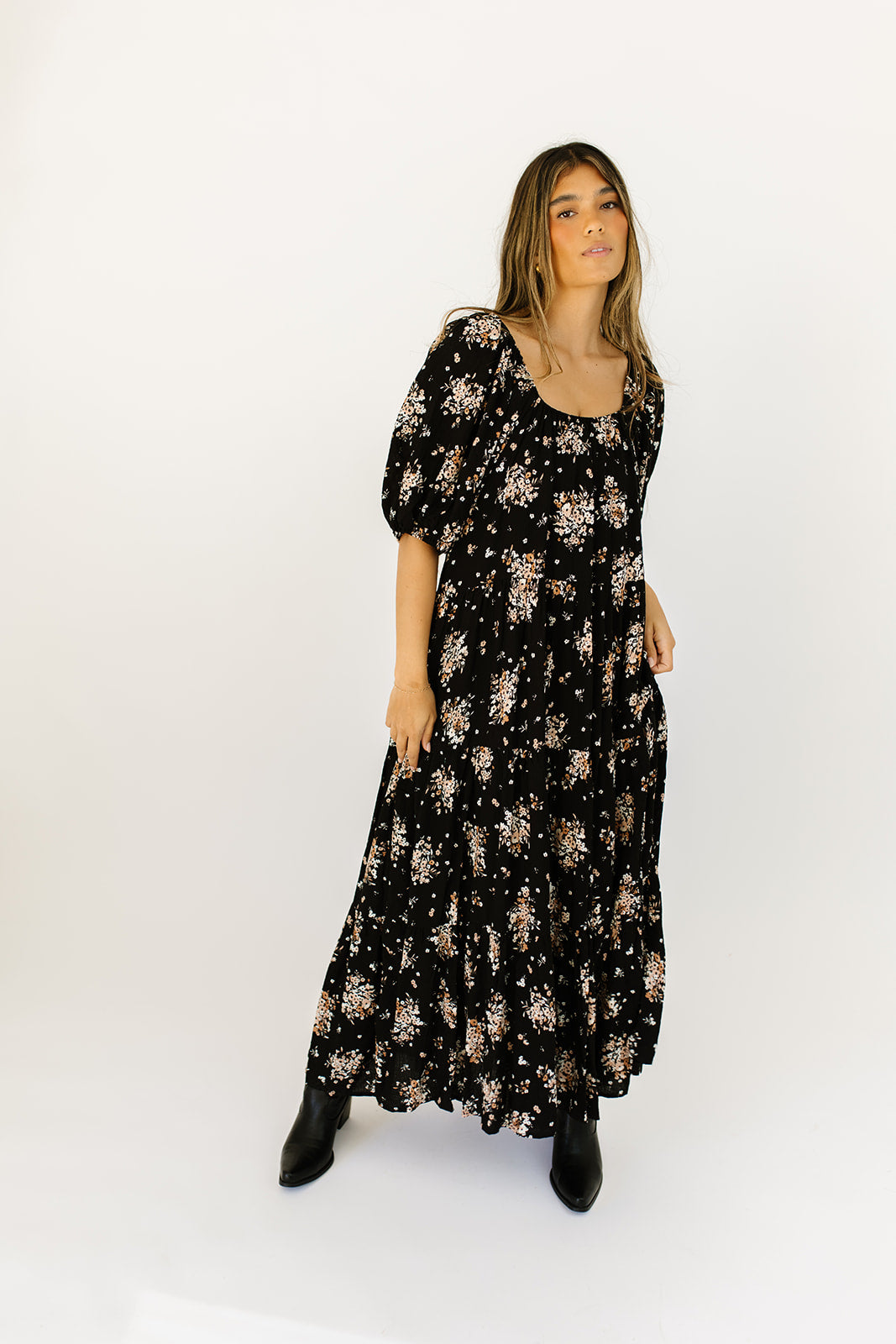 daymaker dress // fall black floral *zoco exclusive* – shop zoco