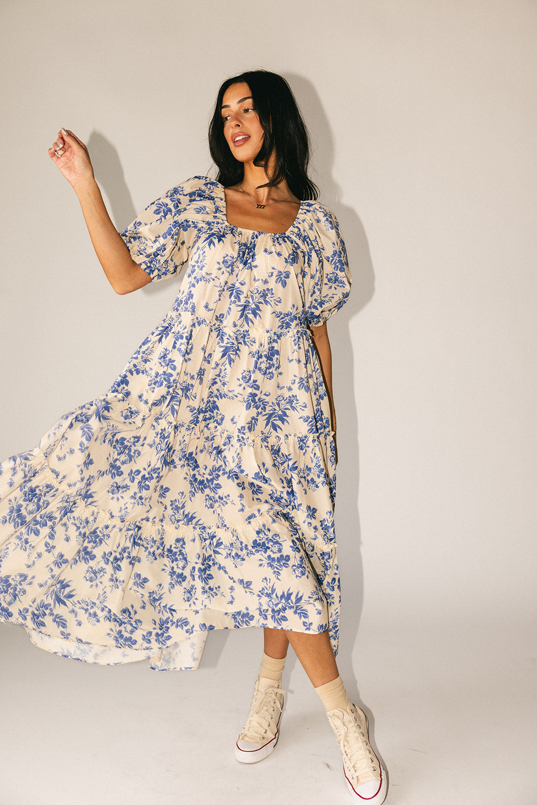 daymaker dress // blue floral *zoco exclusive* – shop zoco
