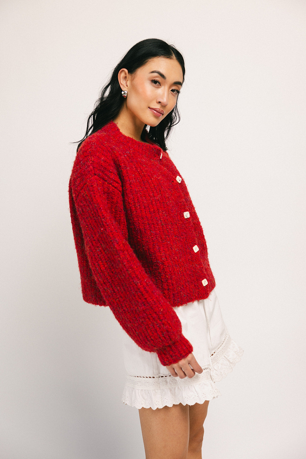 quincy cardigan // red *restocked* – shop zoco