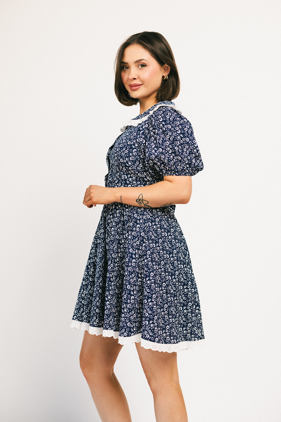 my girl button mini dress – shop zoco